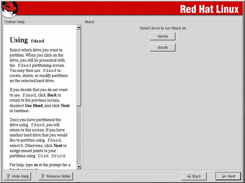 Partitioning with fdasd